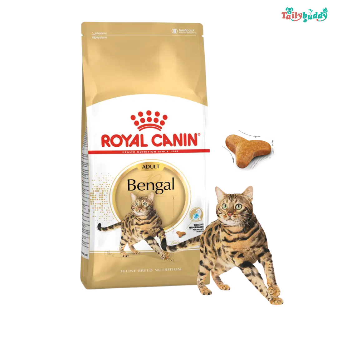 Royal Canin BENGAL ADULT อาหารแมวโตพันธุ์เบงกอล (2kg)
