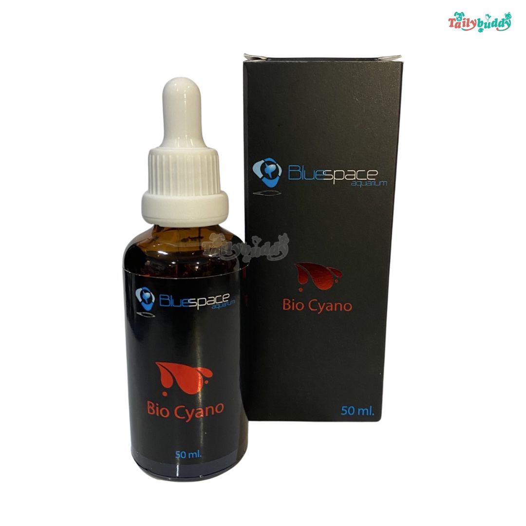 Bluespace Bio Cyano แบคทีเรียช่วยลดการเกิดไซยาโน สำหรับตู้ทะเล (50ml.)