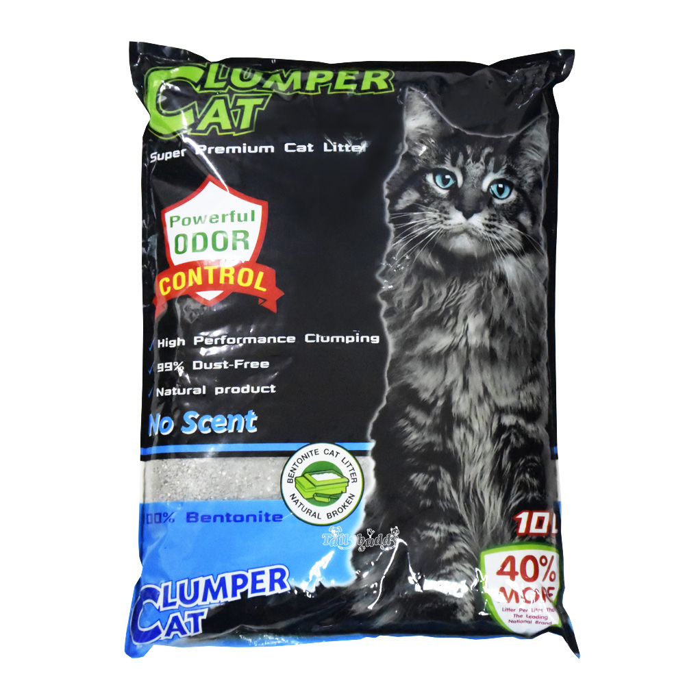Clumper Cat ทรายแมวเบนโทไนท์ เก็บกลิ่นดีเยี่ยม ไร้ฝุ่น 99% กลิ่น ...
