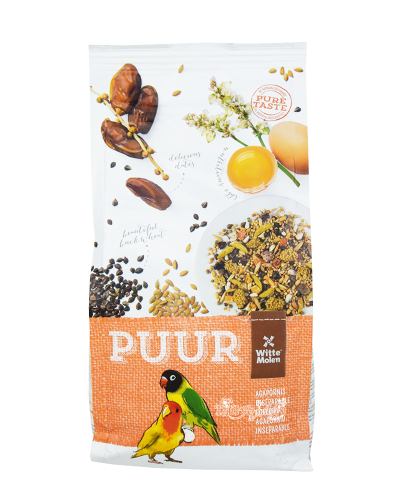 PUUR Lovebird อาหารนกเลิฟเบิร์ด ธัญพืช ผลไม้รวม มากกว่า 33ชนิด บำรุงขน ...