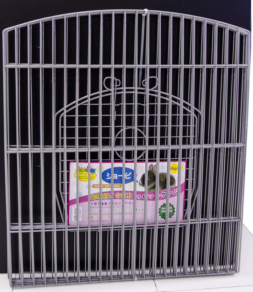 Shobi คอกสนามพับได้ (สีเทา) (065)