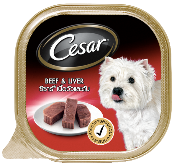 Cesar Beef & Liver (100g.)