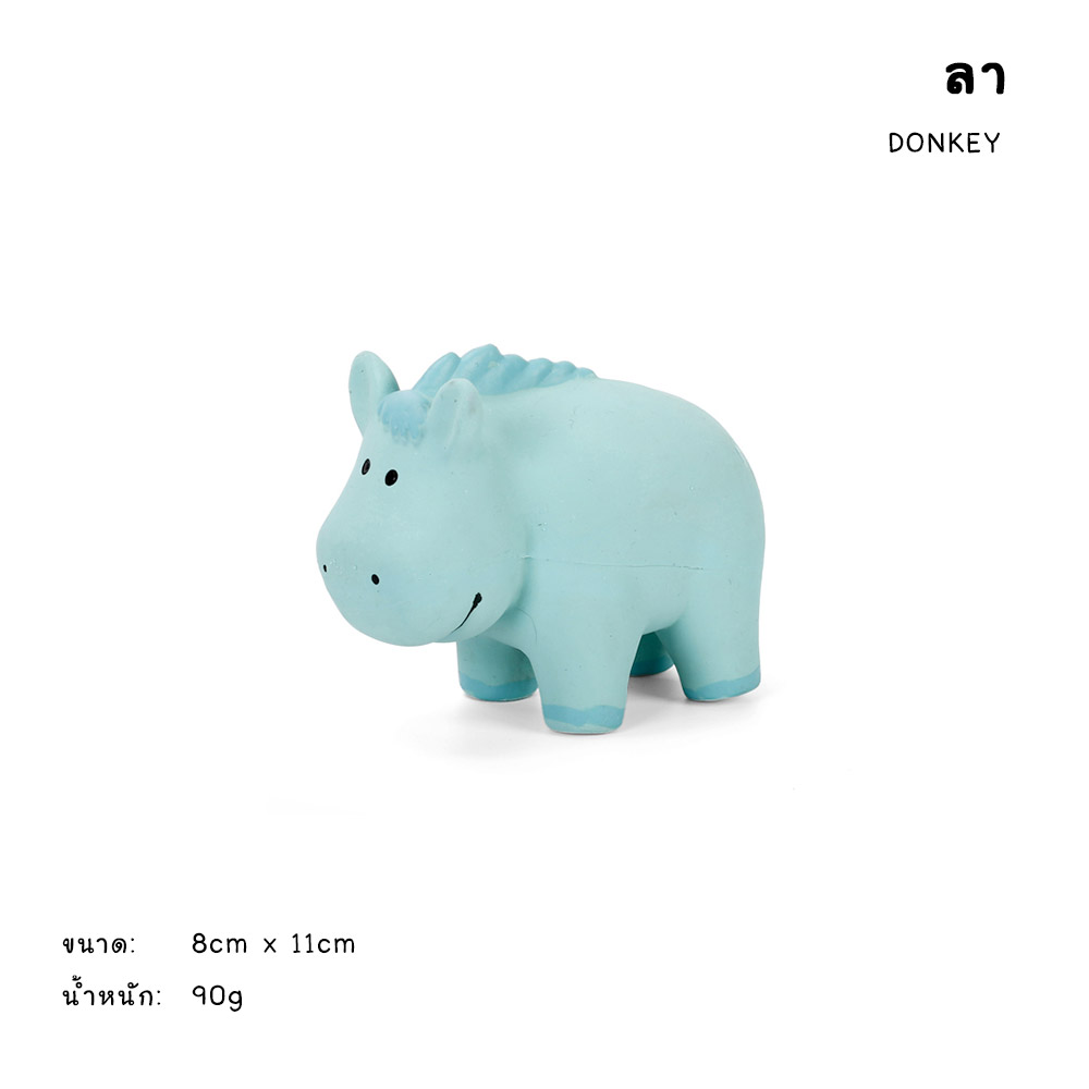 Q-monster Farmer Friends ของเล่นสุนัข ชุดตุ๊กตาสัตว์ในฟาร์ม ทำจาก ...