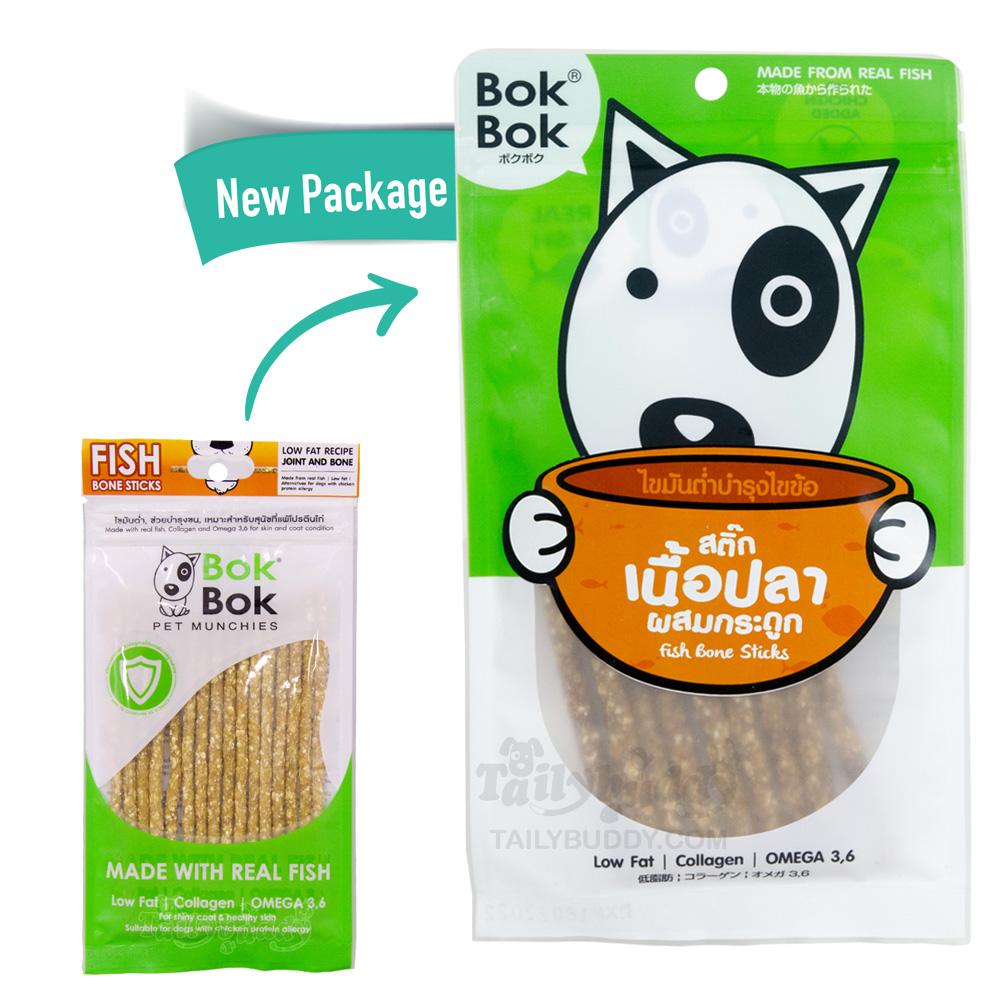 Bok Bok Shark Bone Sticks (50g.)