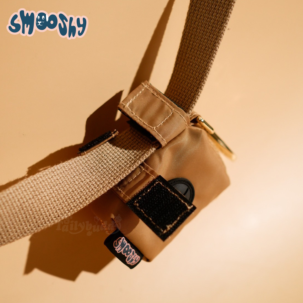 Smooshy Poop bag with strong adjustable Velcro straps, easily ...