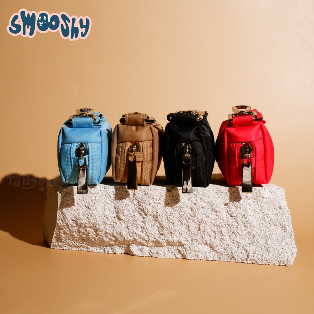 Smooshy Poop bag with strong adjustable Velcro straps, easily ...