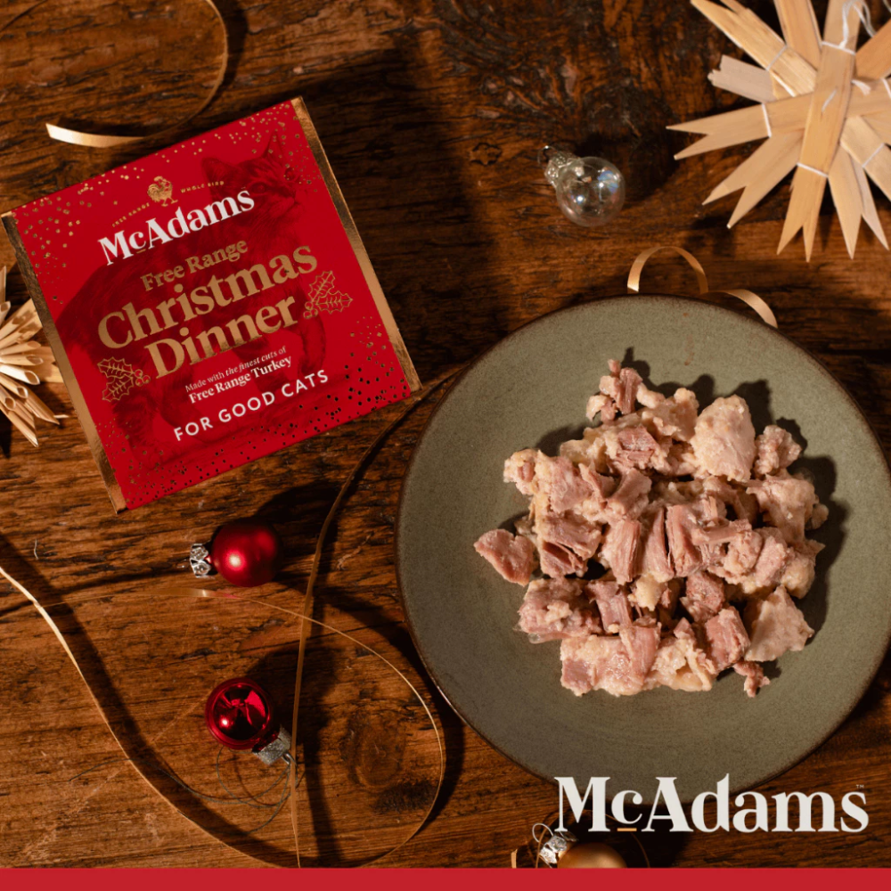 McAdams Cat อาหารเปียกสำหรับแมว แบบถาด (100g)